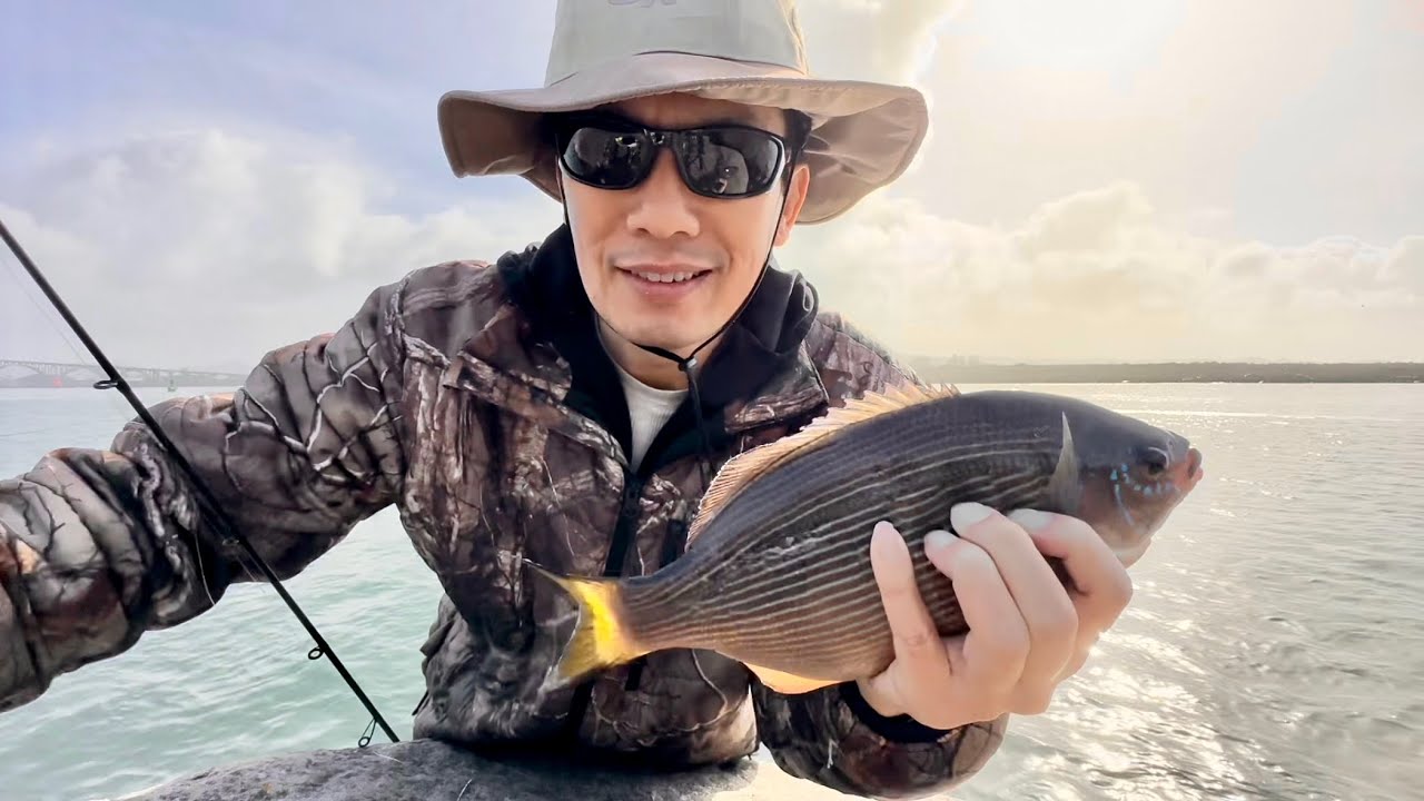 Oregon Coast Jetty Fishing for Striped Perch - Yaquina Bay Newport ...