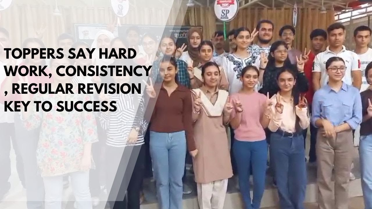 12th Class Result: Toppers Say Hard Work, Consistency , Regular ...