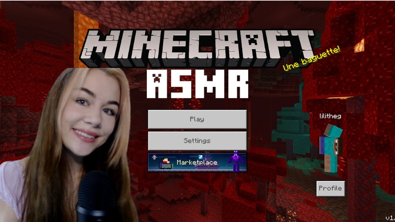 Minecraft ASMR | Just Build | Ear to Ear Whisper | Lily G ASMR - YouTube