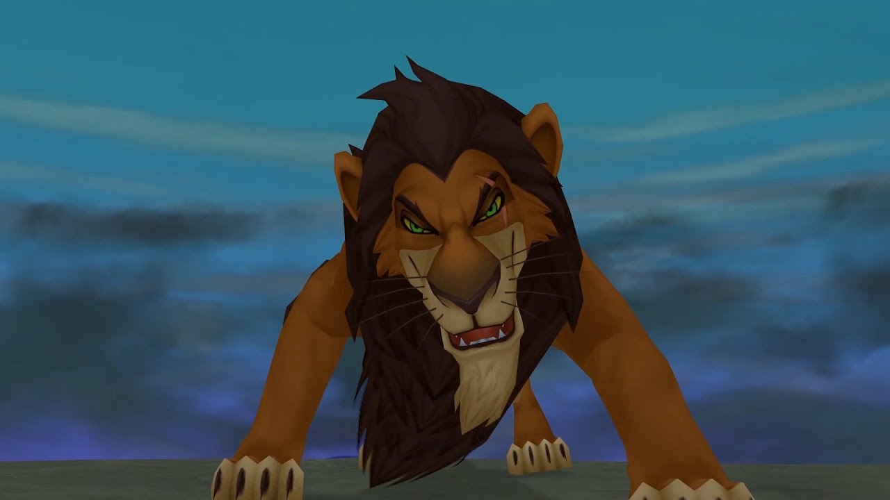 Kingdom Hearts II: Final Mix - Scar Boss Fight 1080p - YouTube
