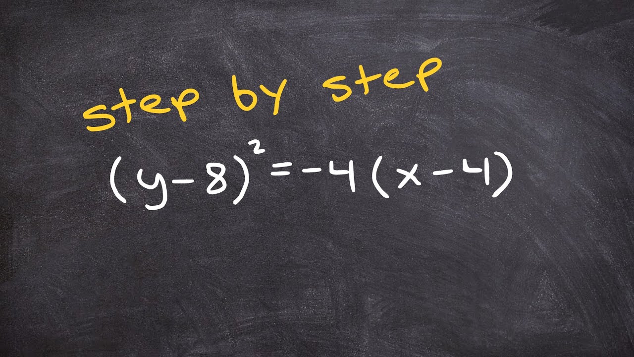 Graph This Sideways Parabola - YouTube