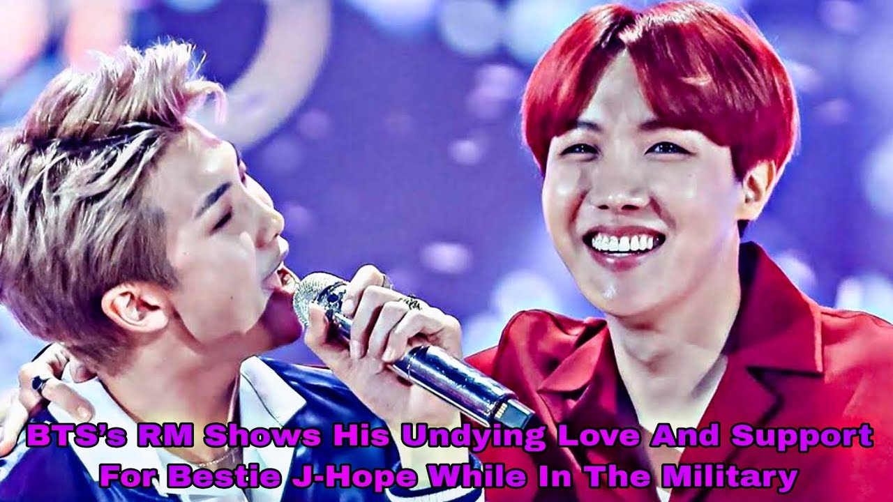 BTS's RM shows his undying love and support for bestie J-Hope while in ...