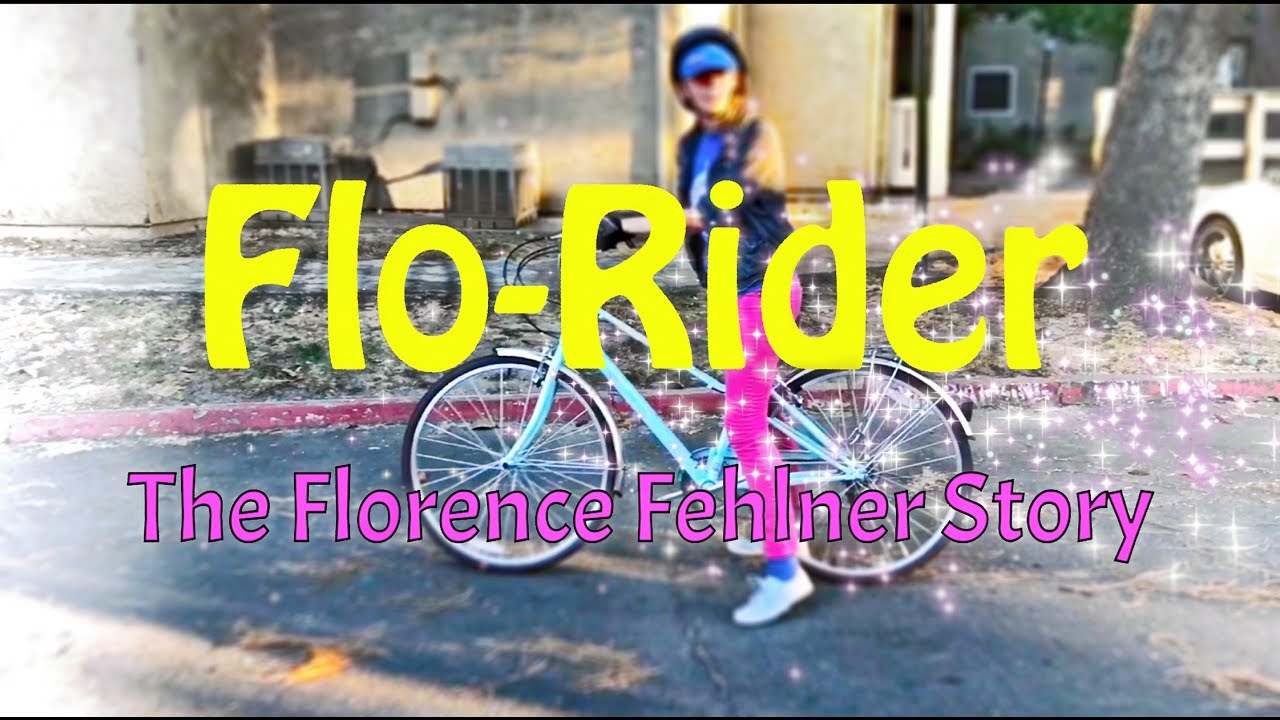 FLO-RIDER: An Old Lady Learns to Ride a Bike - YouTube