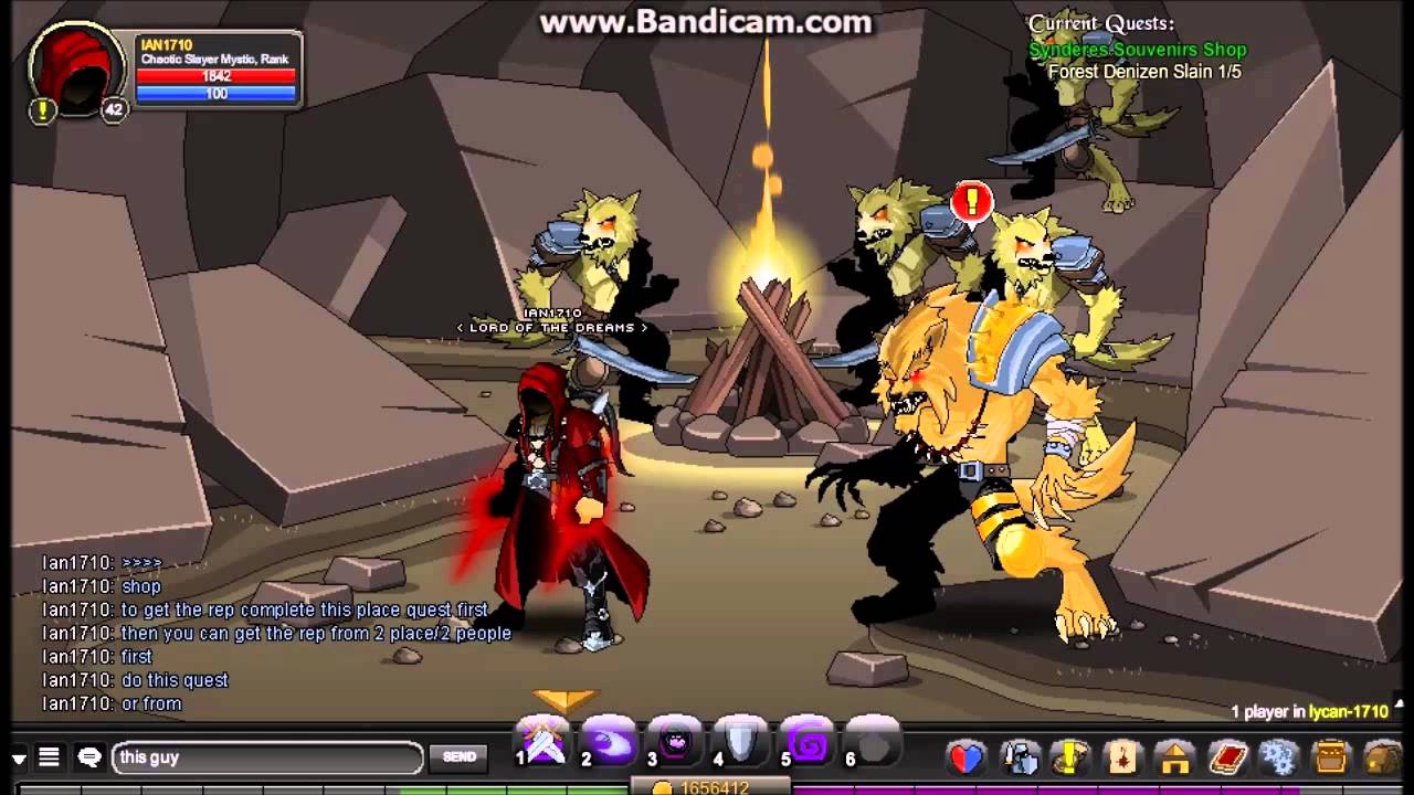 How to get Lycan Class in AQW - YouTube