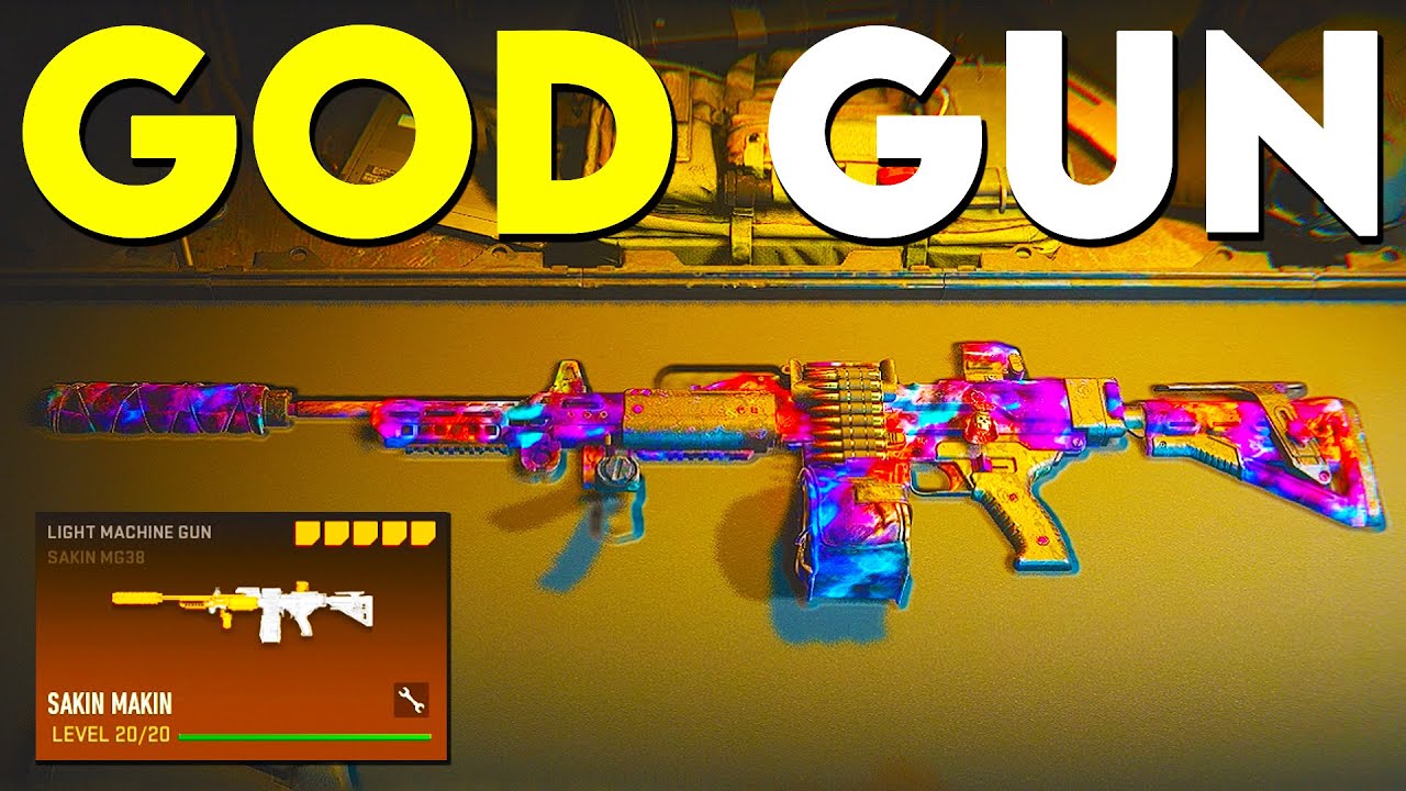 Warzone's *SECRET* God Gun SAKIN MG38 Meta.. (Best Sakin MG38 Class ...