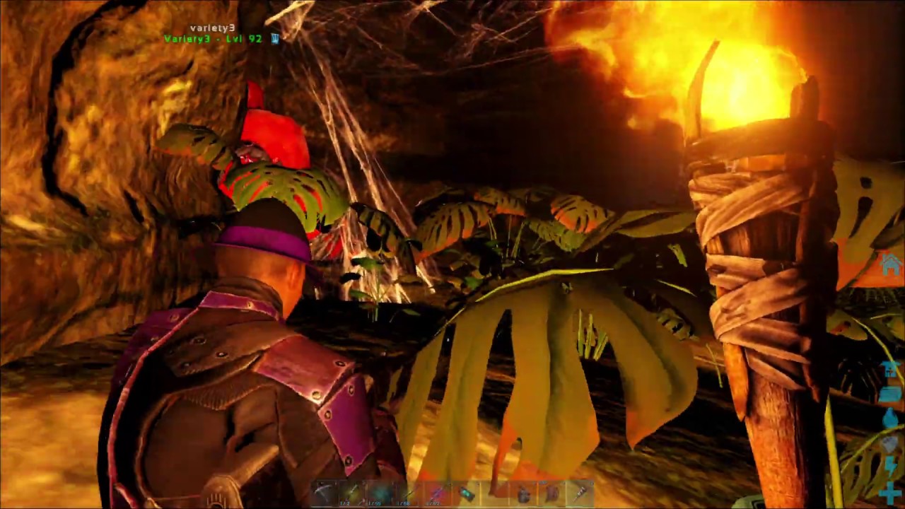 Ark Ragnarok Group Play "Jungle Cave Try 1" - YouTube