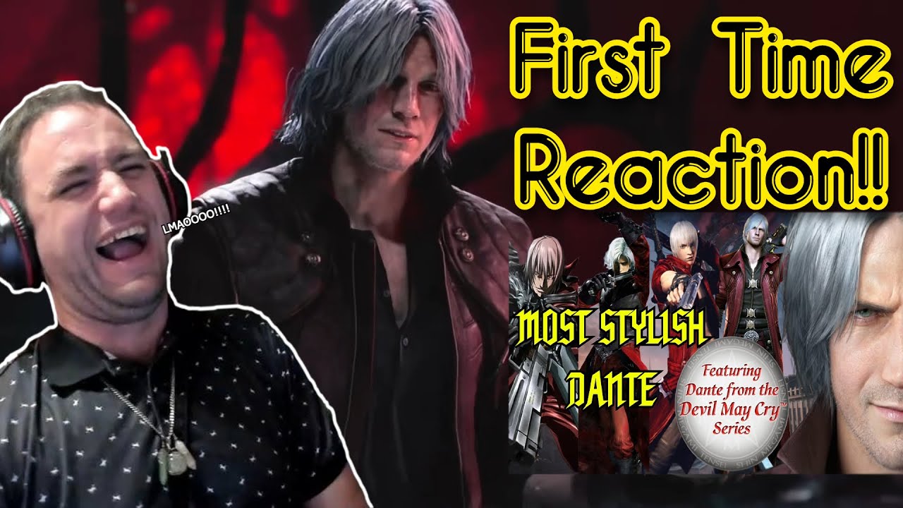RickWa Reacts to "Which Devil May Cry Game Has The Best Dante Drip" [By: The Devil-Joe] - YouTube