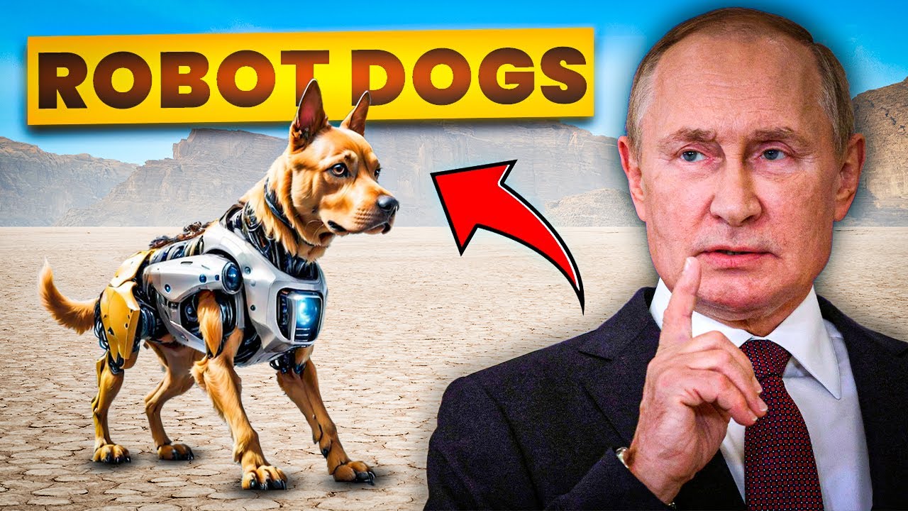 Russia's Military Revolution: Robot Dogs on the Battlefield - YouTube