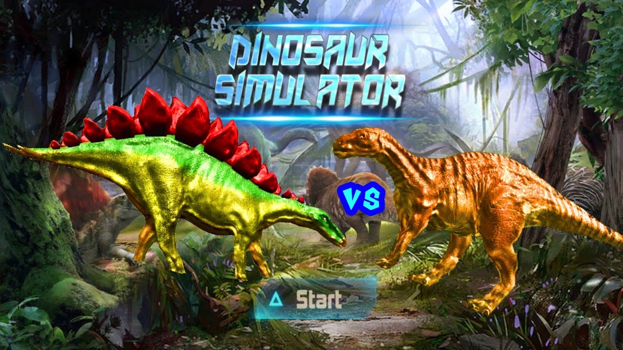 Stegosaurus vs Iguanodon - Stegosaurus Simulator - Android Gameplay #31 ...