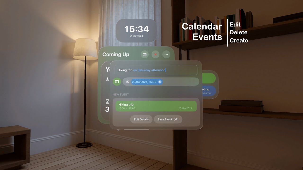 Day Peek Update: Create, Edit & Delete Calendar Events Easily - YouTube