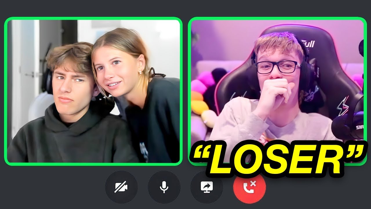 Subtrist Makes Nico Cry After Break Up - YouTube