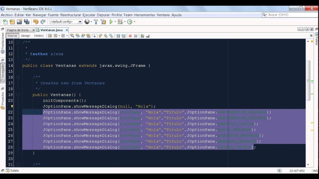 JOptionPane java - YouTube
