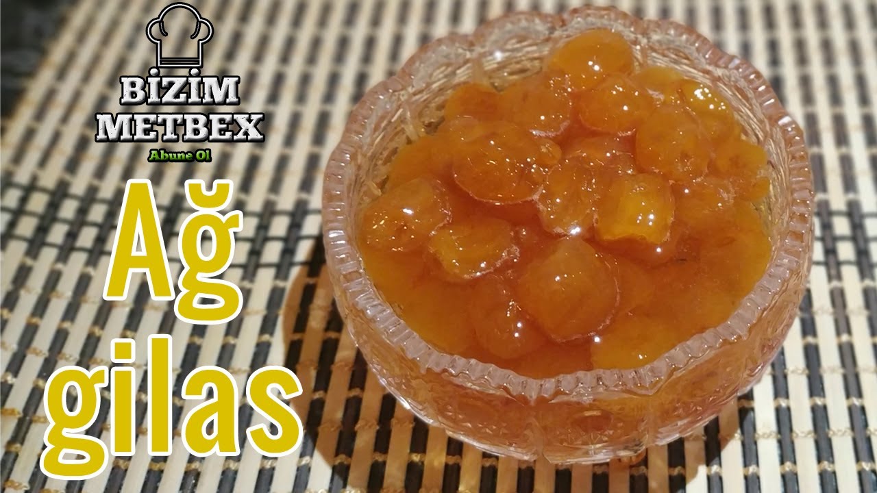Ən Asan Ağ Gilas Mürəbbəsinin Hazırlanması. Çox Ləzzətli Gilas ...