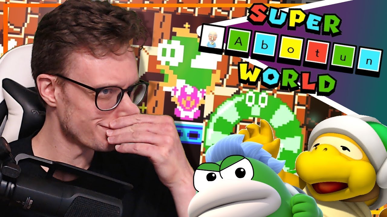 "Coole" Minigames und KAIZO-Trolls 😏 ⎢ Super Abotun World #2 - YouTube