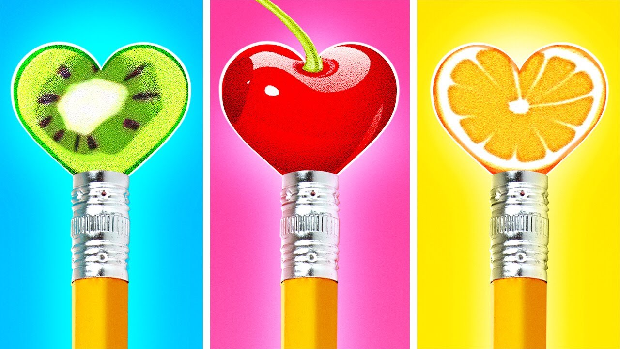 MUST-TRY SCHOOL HACKS || Cool Ideas & Tricks by 123 GO! LIKE - YouTube