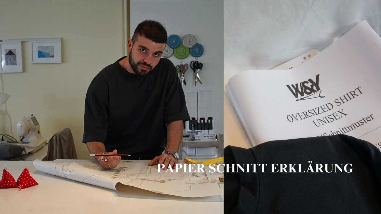 Unser Papier Schnittmuster erklärt, Tipps und Tricks - YouTube
