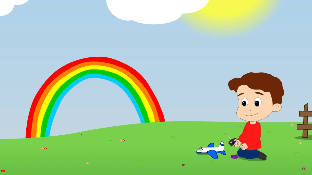 El arcoíris - Aprende los colores del arcoíris - YouTube