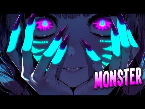 Nightcore - Monster | LUM!X & Gabry Ponte [Sped Up]