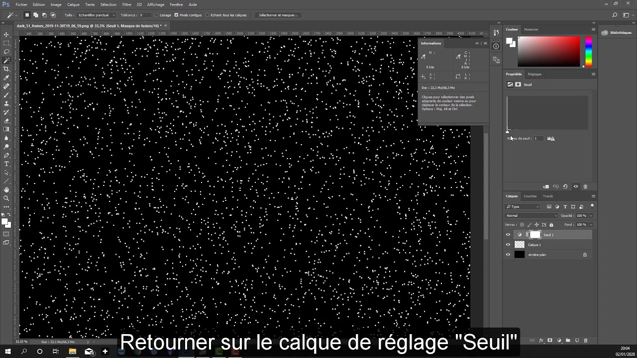 Remove very hot pixel - YouTube