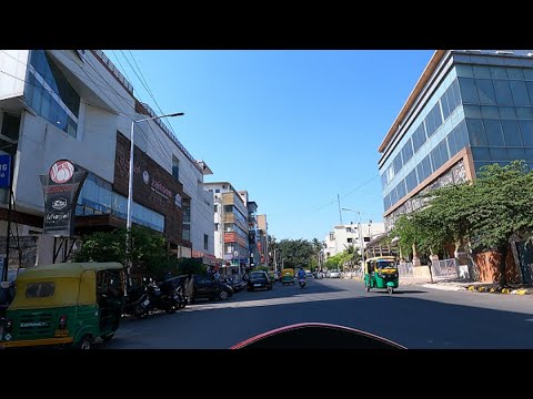 Driving in JP Nagar 24th main Road | #Bangalore | #Bengaluru | #JPNagar ...