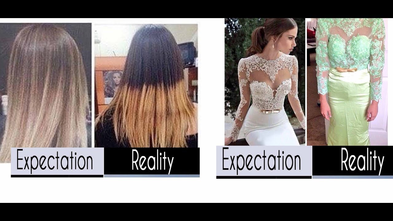 Fashion and Makeup Expectation Vs Reality/ تصورات و واقیعت های مد و ...