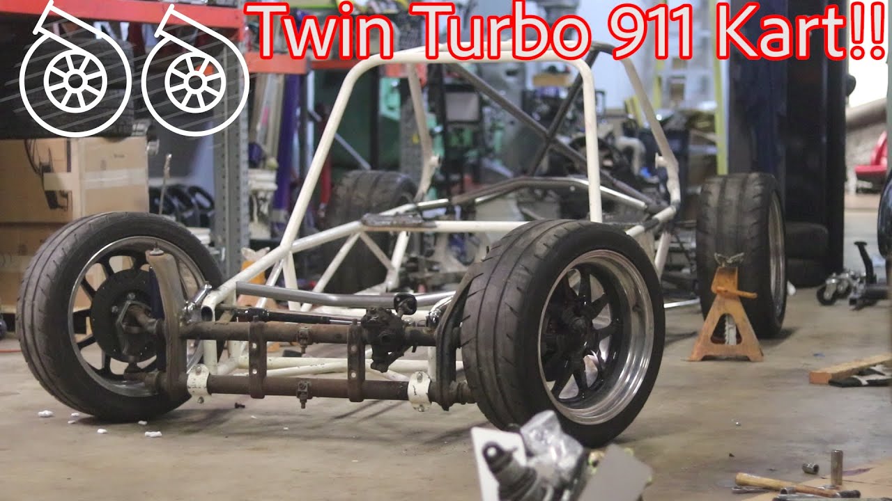 TWIN TURBO 911 DEATH KART BUILD Ep 3 | Building a 500whp chassis ...
