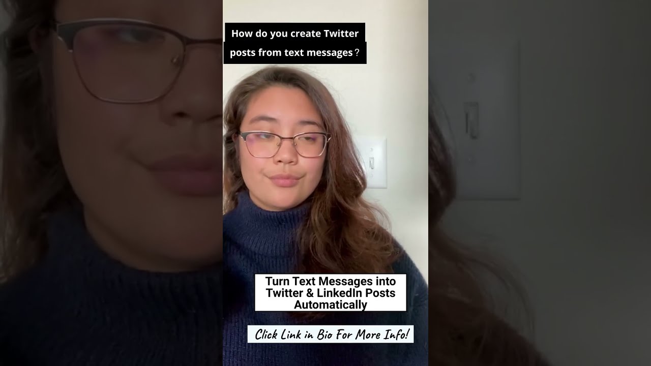 Turn Text Messages Into Twitter LinkedIn Posts Automatically YouTube Turn Text Messages Into Twitter LinkedIn Posts Automatically YouTube