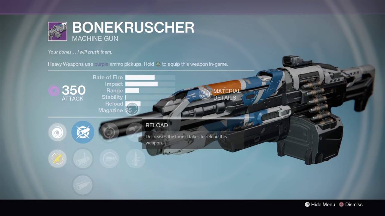 Destiny: Rise Of Iron - Vanguard Quartermaster Weapons (350 Attack ...