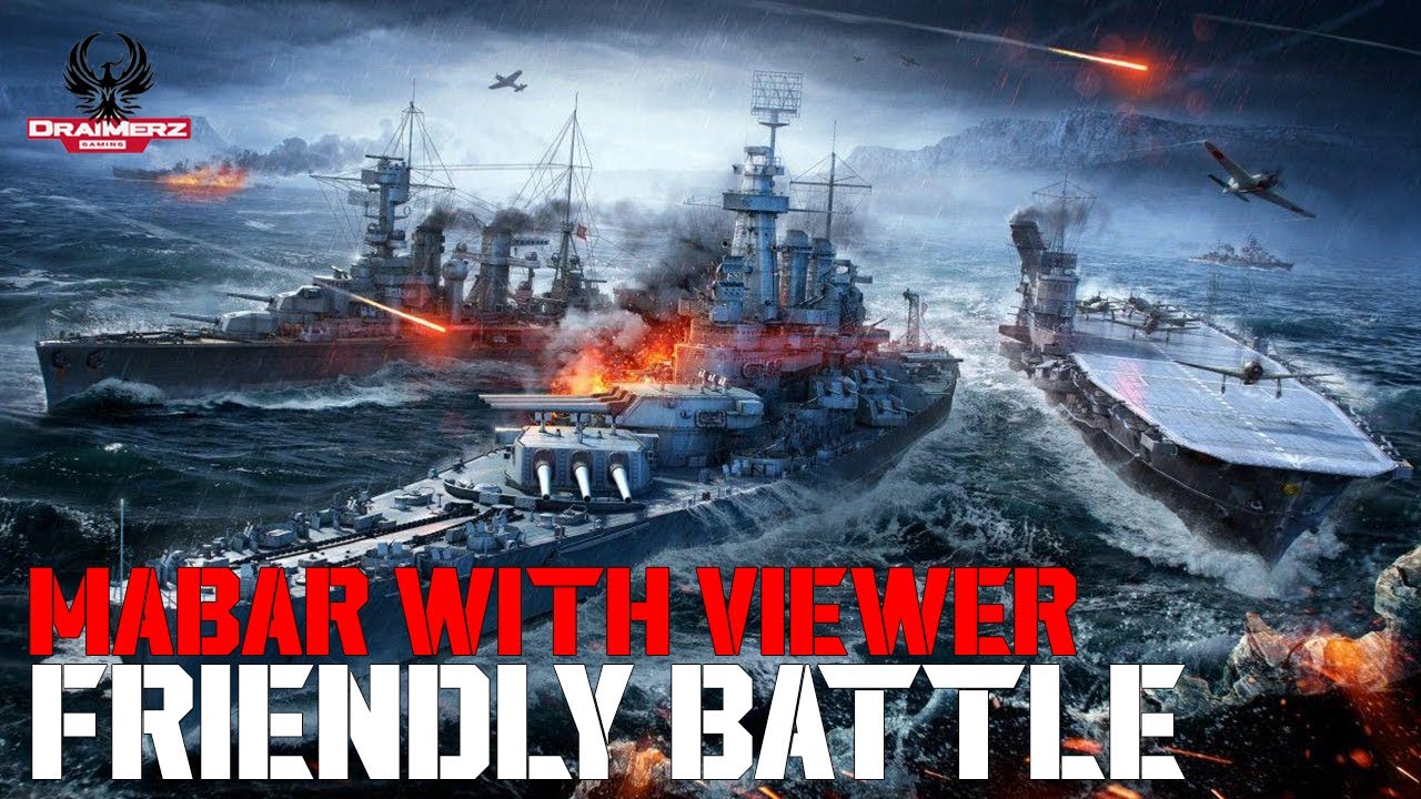 Mabar Dengan Viewers Custom Game 5v5 Modern Warships Indonesia Gameplay ...