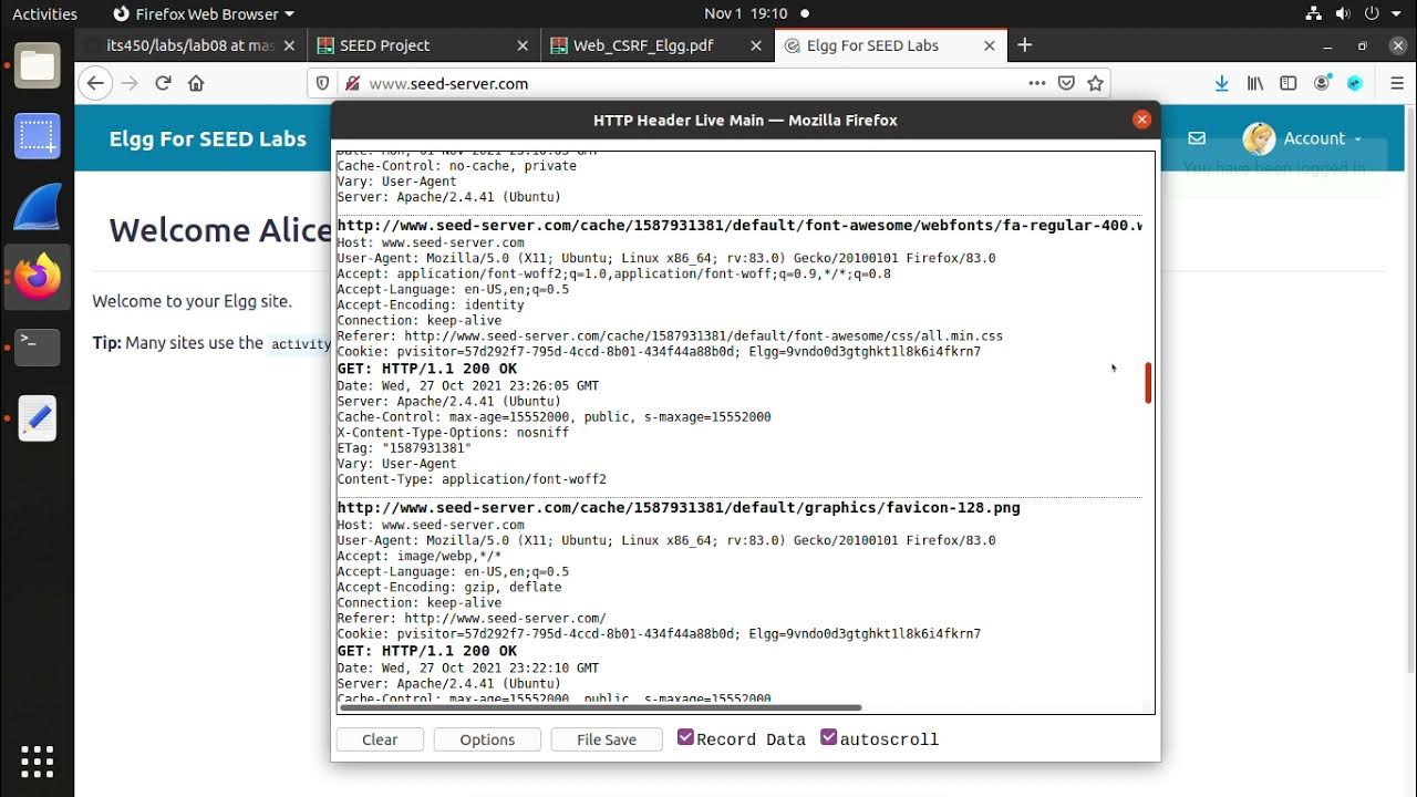 Lab08 SEED 2.0 Cross-Site Request Forgery (CSRF) Attack Lab - YouTube