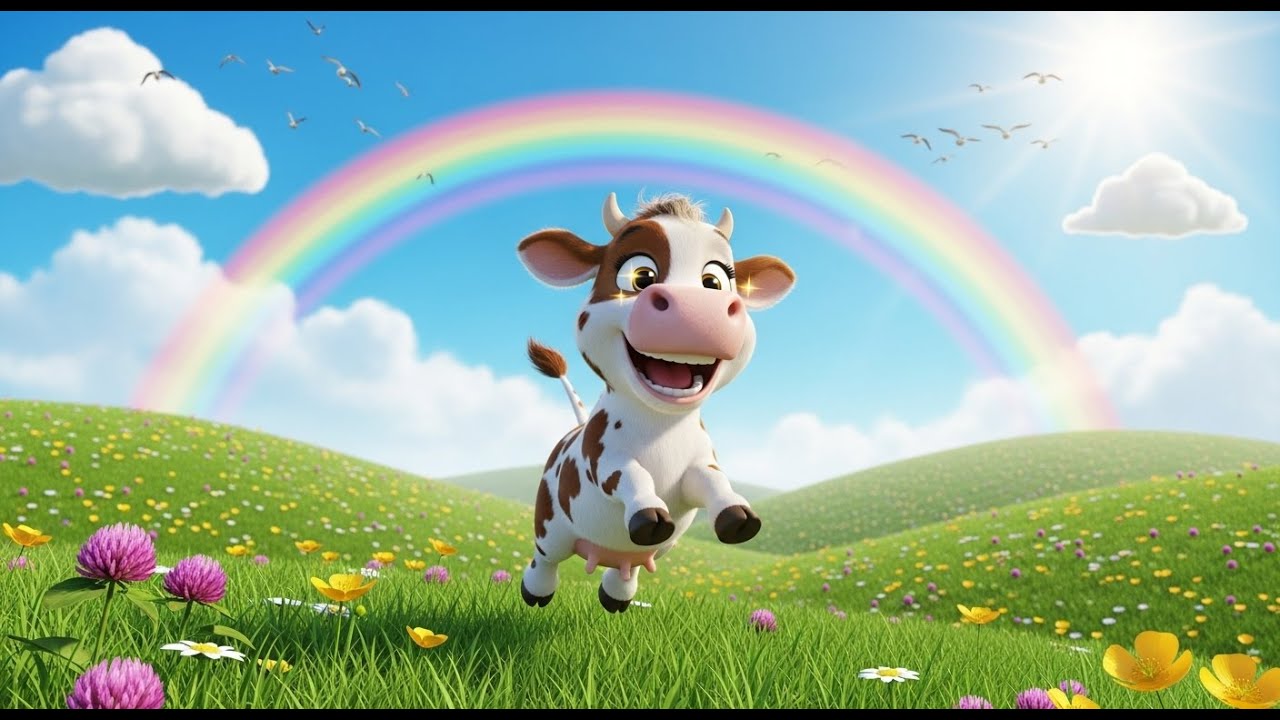 Baby Cow Say Moo Moo Moo | Fun Animal Song | Toddler Sing Along - YouTube