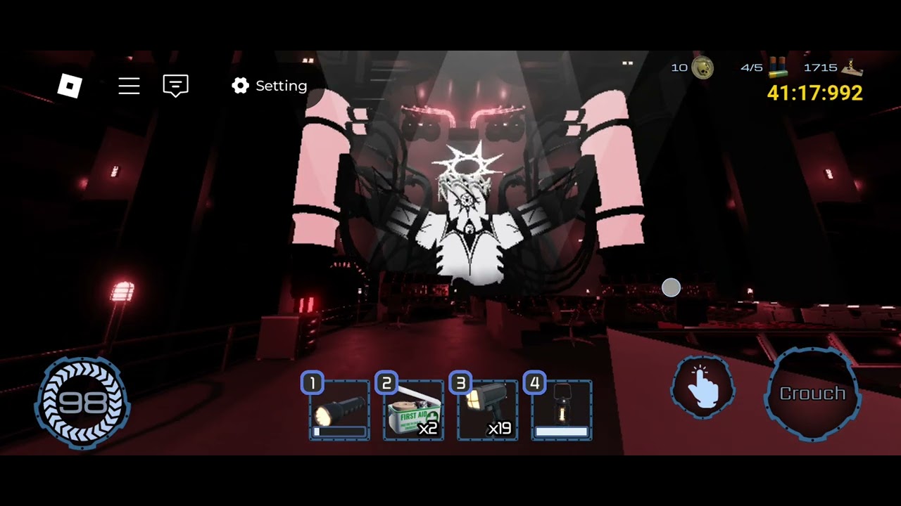 The guardian Angel of the Banlands room showcase (Roblox Pressure ...