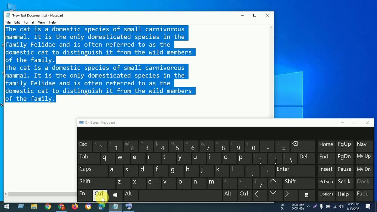 Some shortcut keys on computers keyboard cut copy paste Bangla tutorial ...