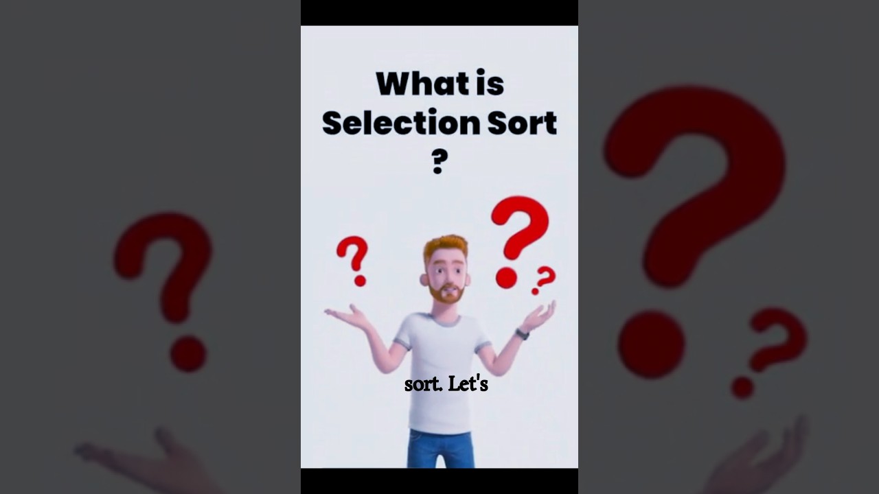 What Is Selection Sort Day 7 Dsa Series Selectionsort Dsaseries Coderites Youtube 6074