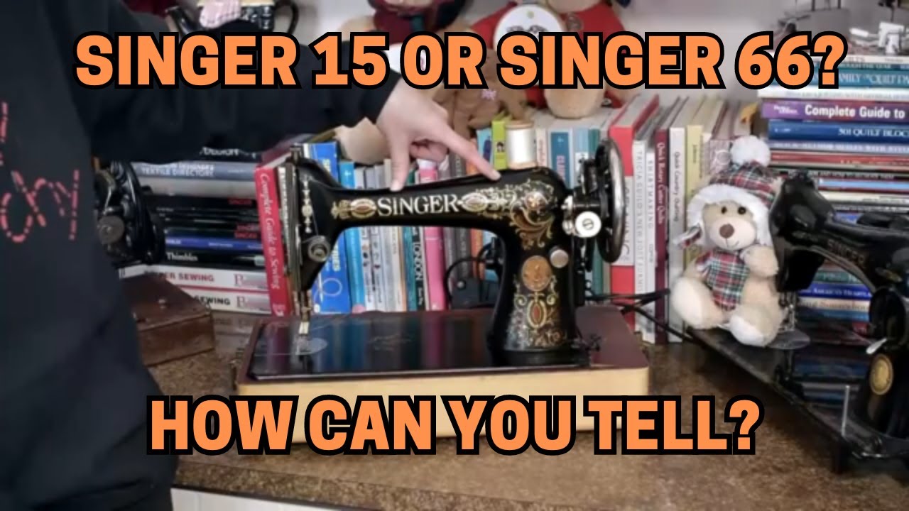 How to Identify Vintage Singer Sewing Machines - YouTube