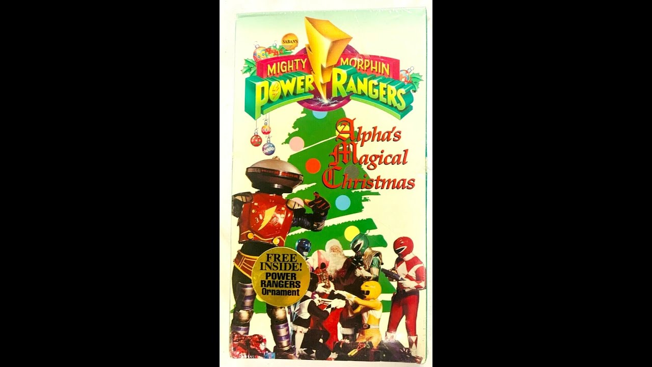 Mighty Morphin Power Rangers: Alpha's Magical Christmas (Full 1994 A ...