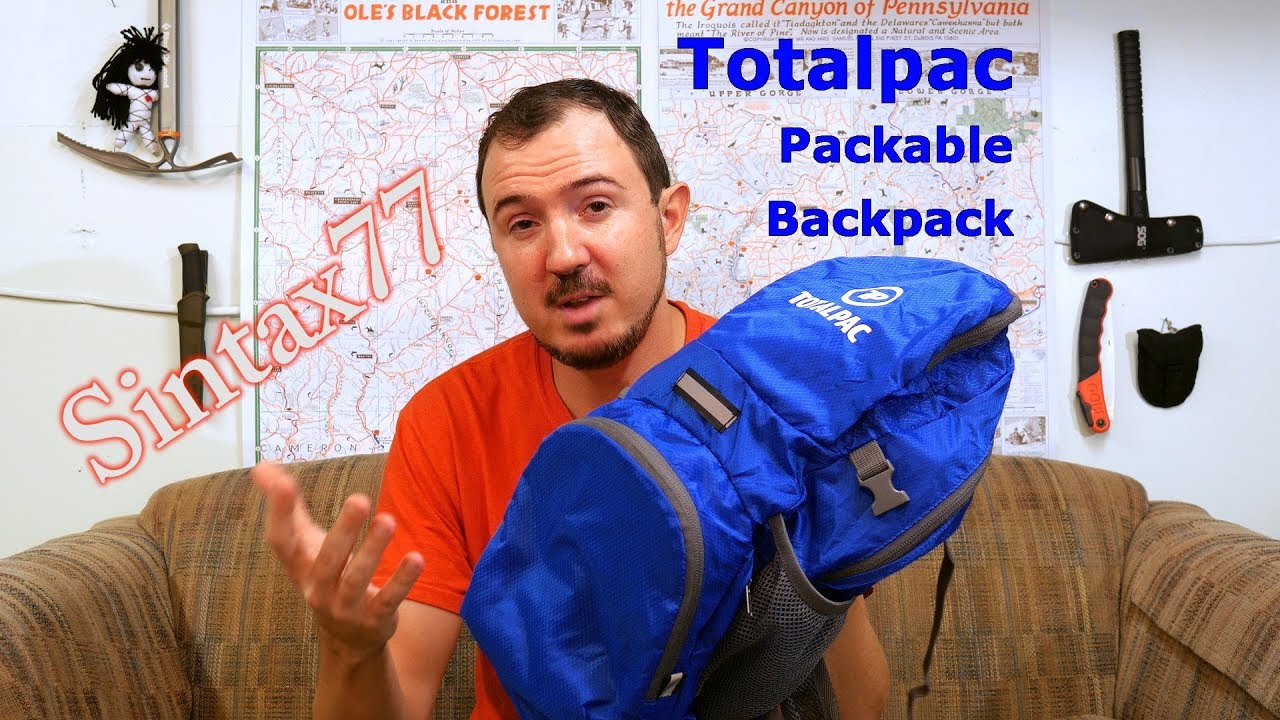Totalpac Packable Backpack Review - YouTube