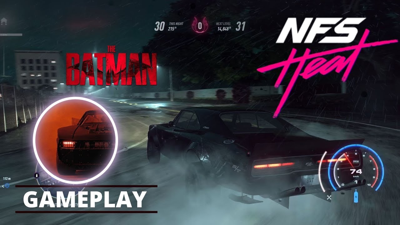Battinson's Batmobile on Need for speed Heat - YouTube