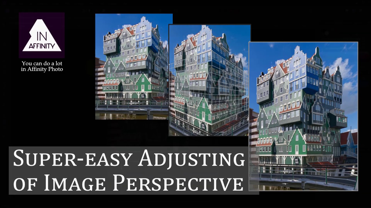 Super-Easy 3D Adjustment of Perspective (with Affinity Photo) - YouTube