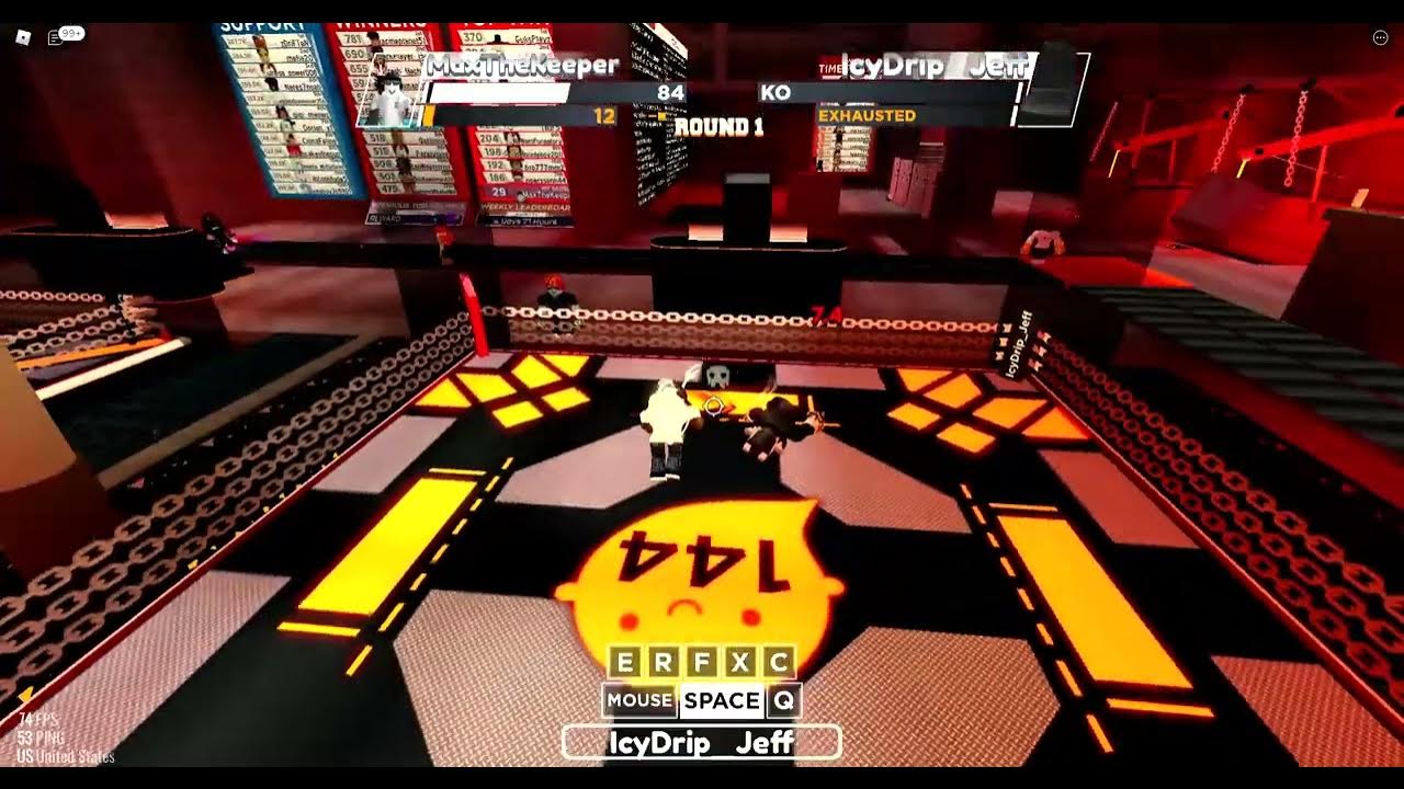 Roblox Boxing League Quick Purgatory 1v1 Youtube