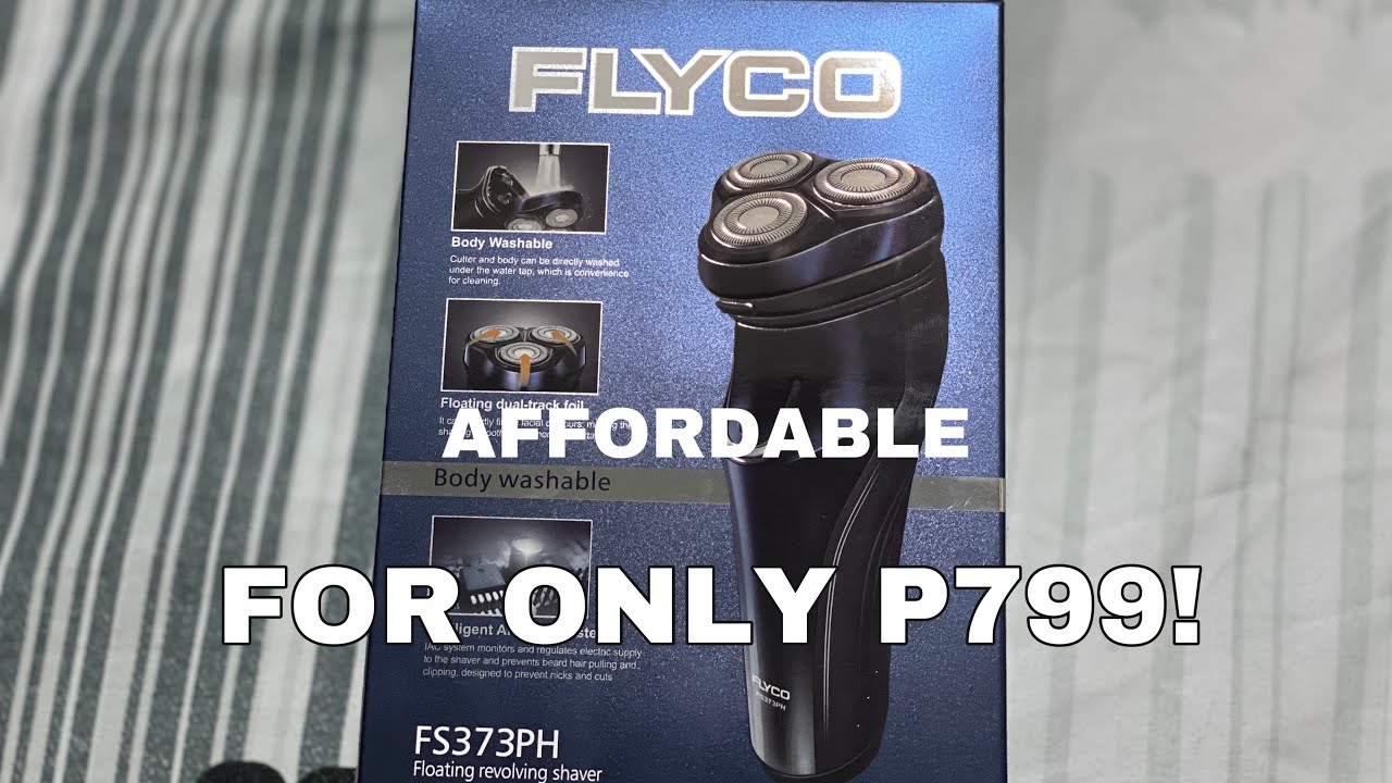UNBOXING of Flyco FS373PH Electric Shaver | Affordable | First ...
