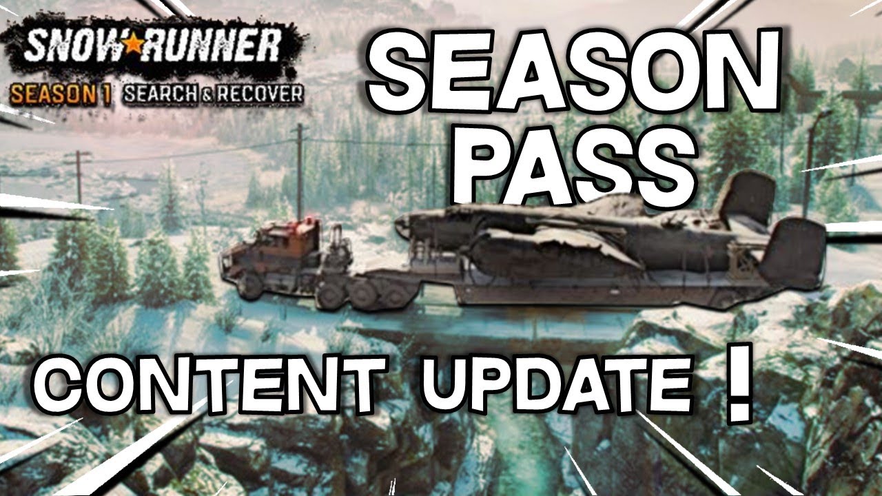 Snowrunner First Season Pass Content Update - YouTube