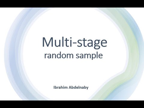Multi stage random sample - YouTube