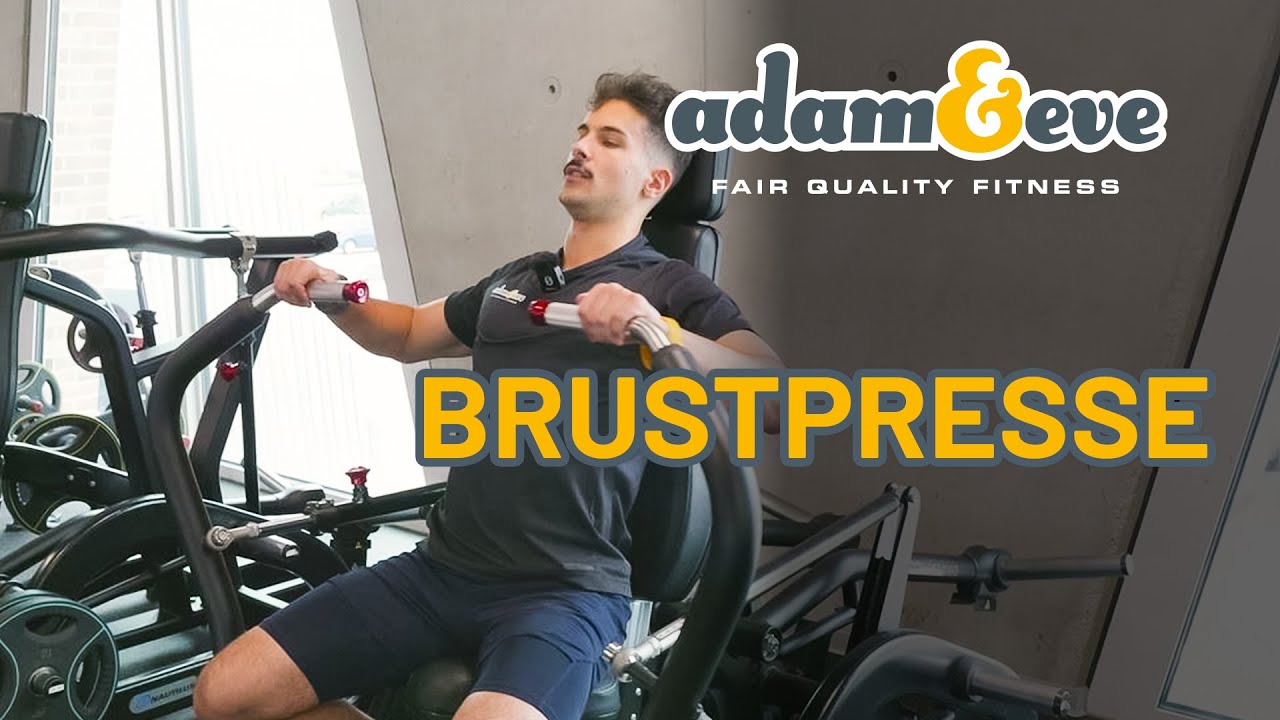 Nautilus Chest Press PlateLoaded - How to use - Brustpresse - YouTube