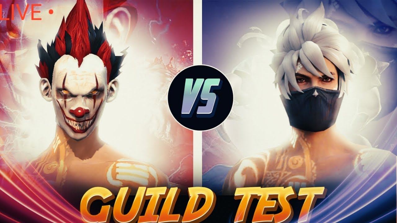 😈Guild Test Live FF 1 V ?👑 || #GARENAFREEFIRE || #LIVE FF - YouTube