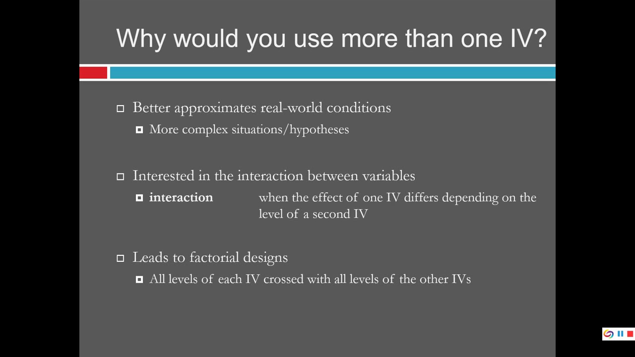 (3130) Complex Experimental Designs 1 - YouTube