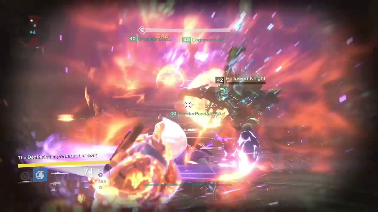 Destiny deathsinger challenge - YouTube