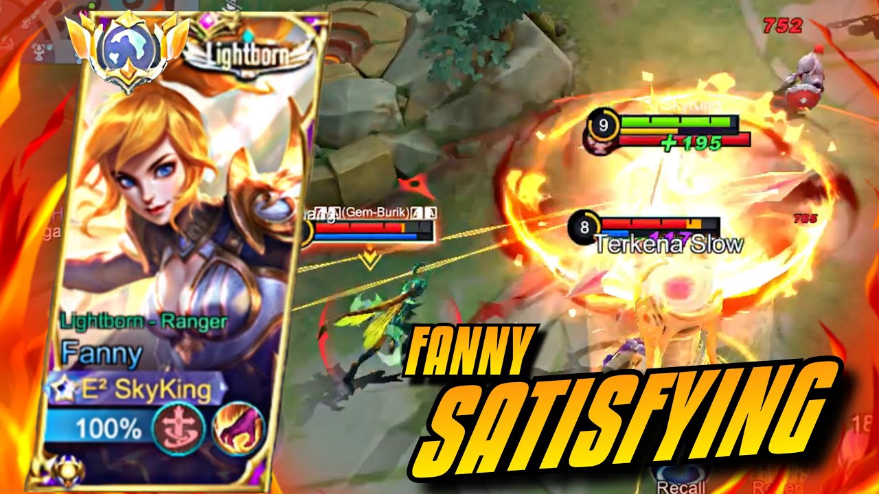 FANNY LIGHTBORN SATISFYING 🔥 GAMEPLAY FANNY EMBLEM TERBARU - Mobile ...