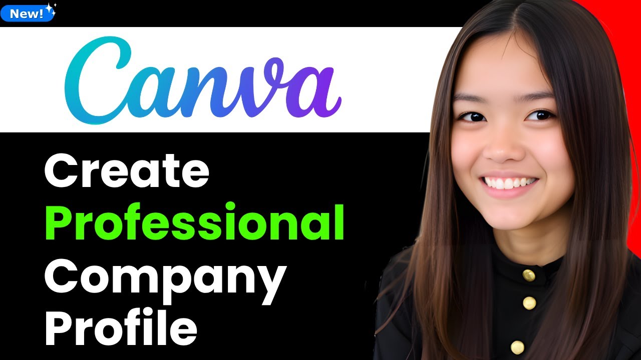 How to Create a Professional Company Profile in Canva 2026 (Step By ...