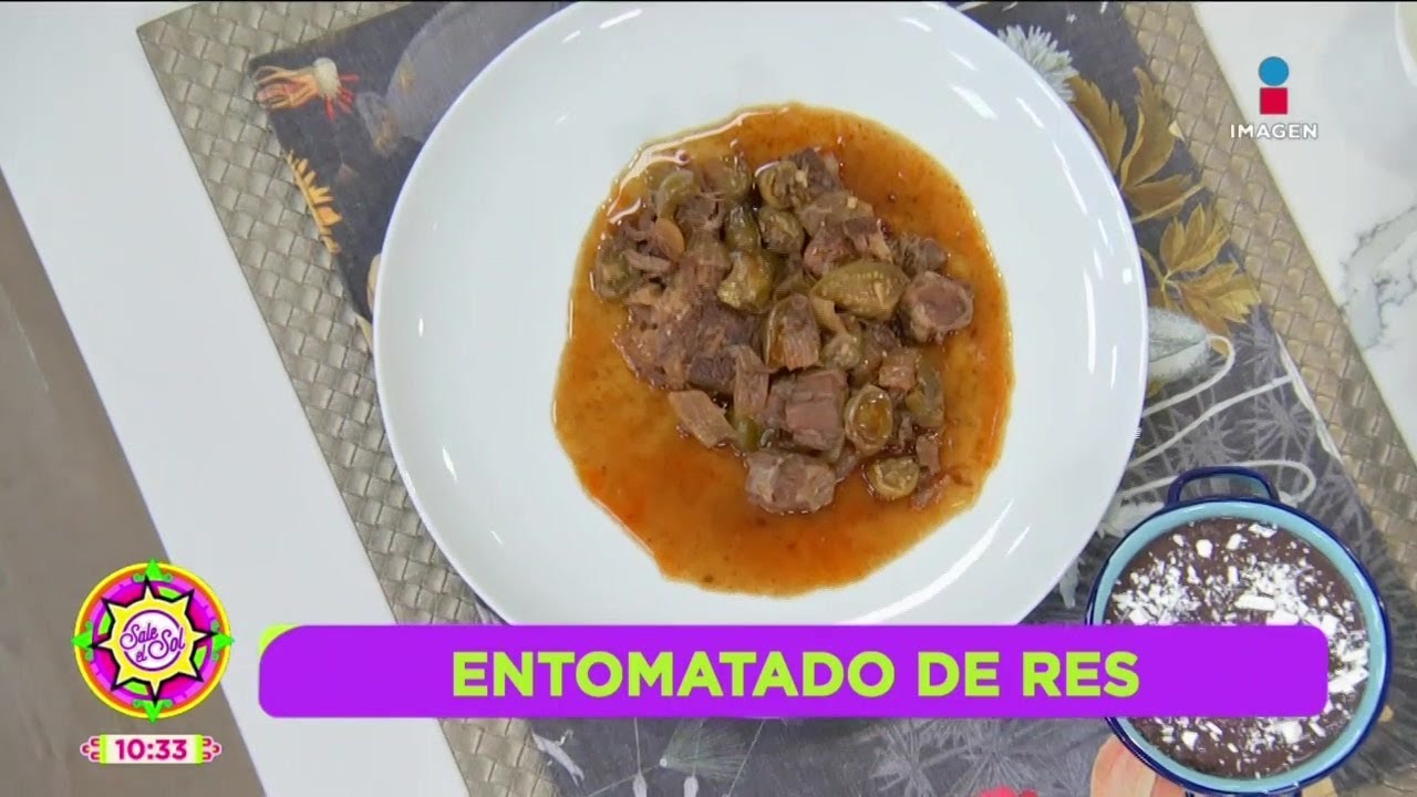 El mejor y más rico entomatado de res | La Cocina | Sal el Sol - YouTube